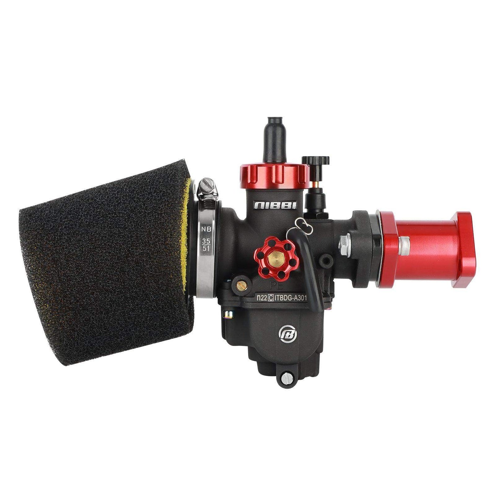 Predator 212 Carburetor Flange Intake Manifold Kit-NibbiRacing ...