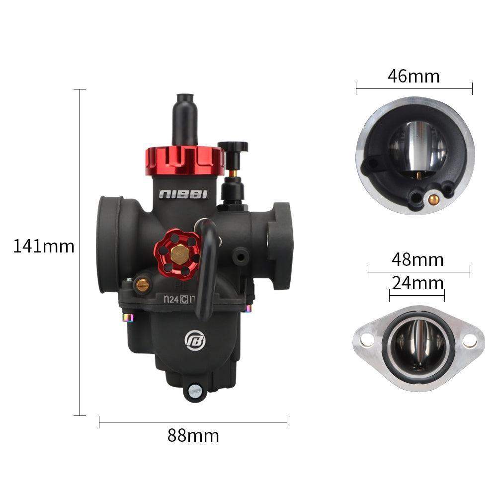 PE24 Carburetor Kit for Predator 196cc 212cc 224cc Engine – NIBBI RACING